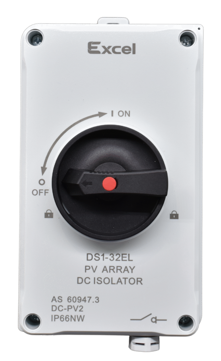 Rotary Isolator-DC IP65 - Excel Group